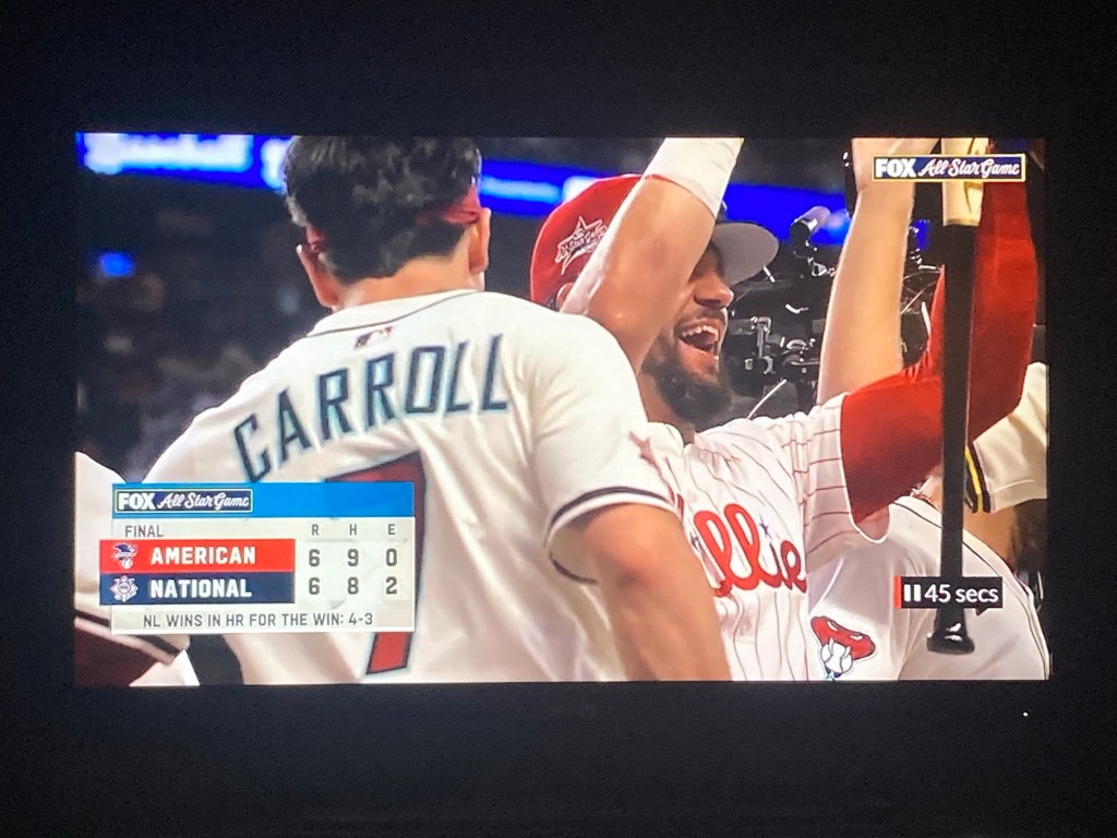 A Postcard – All Star Baseball Game – A Slice of Life